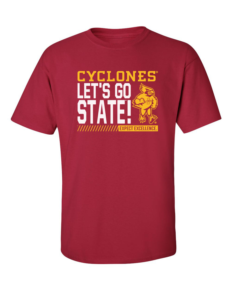 Mens Cyclones Apparel Short Sleeve Tee Shirts | CornBorn Apparel