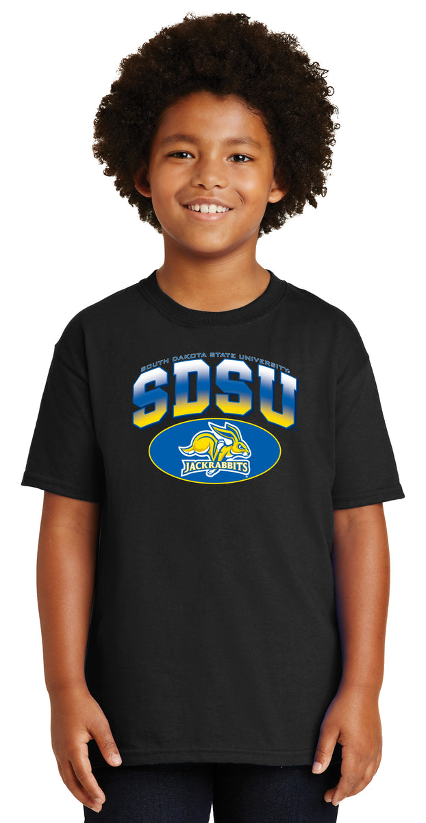 South Dakota State Jackrabbits Boys Tee Shirt - SDSU Full Color Fade P ...
