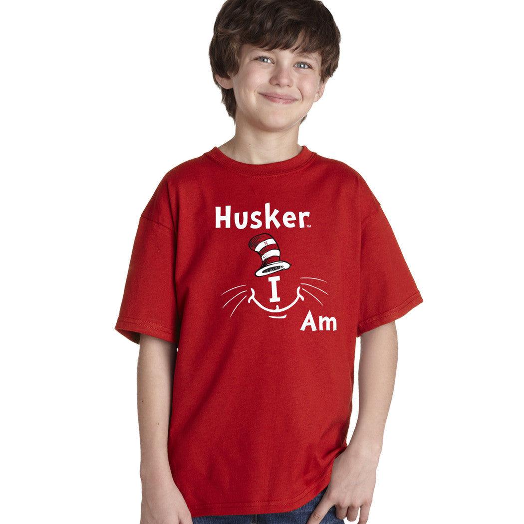 Nebraska Cornhuskers "Husker I Am" Youth Boys Tee Shirt | CornBorn Apparel