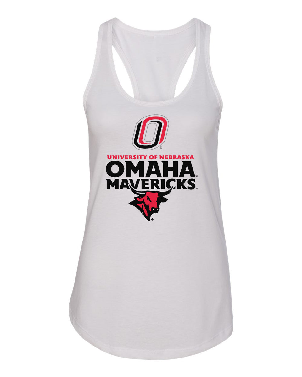Women's Omaha Mavericks Tank Top - Omaha Mavericks with Bull and Prima ...