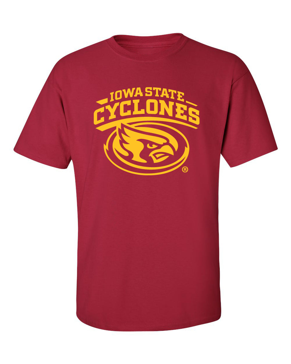 Iowa State Cyclones Tee Shirt - Cy The ISU Cyclones Mascot Swirl ...