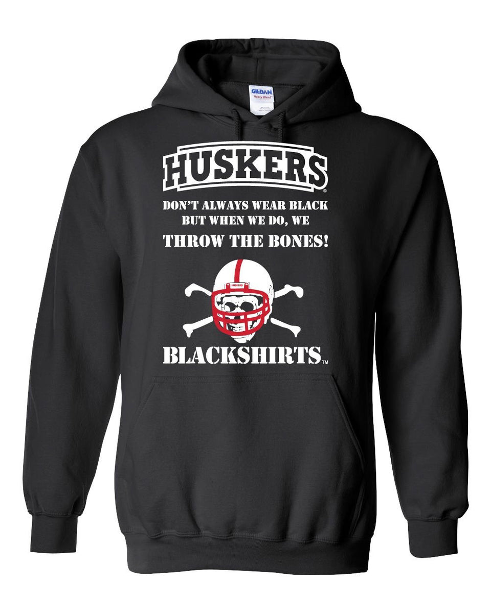 Nebraska Cornhuskers Football Blackshirts "Huskers Don't Always Wear B ...