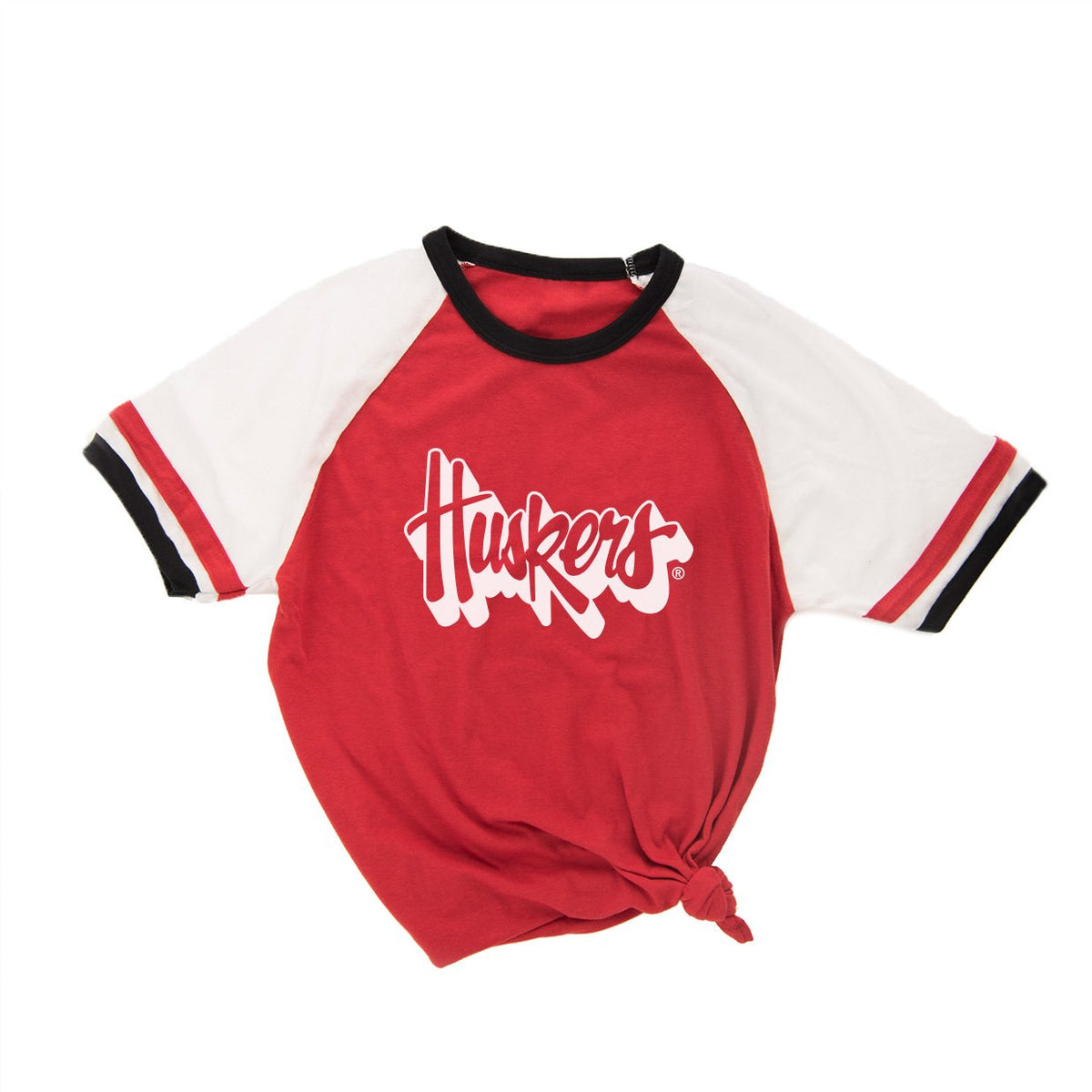VINTAGE LEGACY SCRIPT - HUSKERS FAN SHIRT | CornBorn Apparel