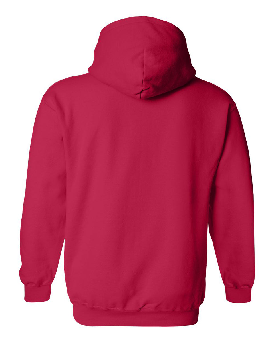 Utah Utes Hooded Sweatshirt - Arch UTES 3 Stripe Logo | CornBorn Apparel